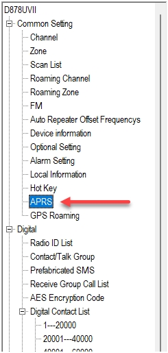Analog APRS on your Anytone 578/878 – techoptimist
